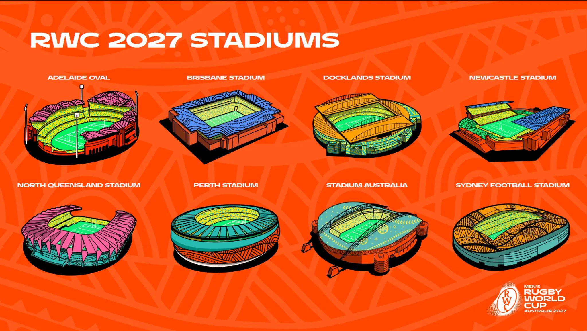 Eight world-class stadiums to showcase Rugby World Cup